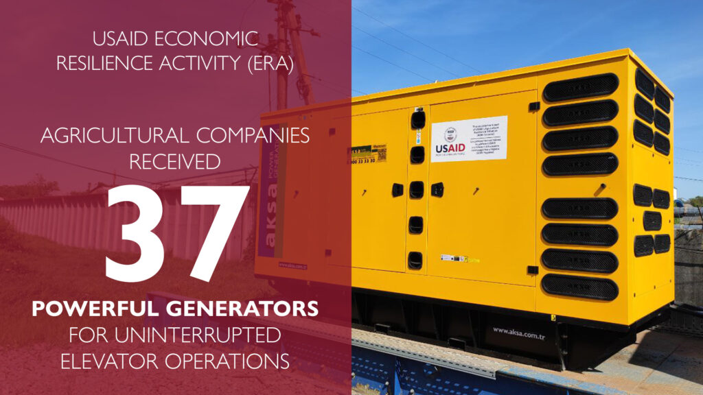 Agricultural companies received 37 powerful generators for ...